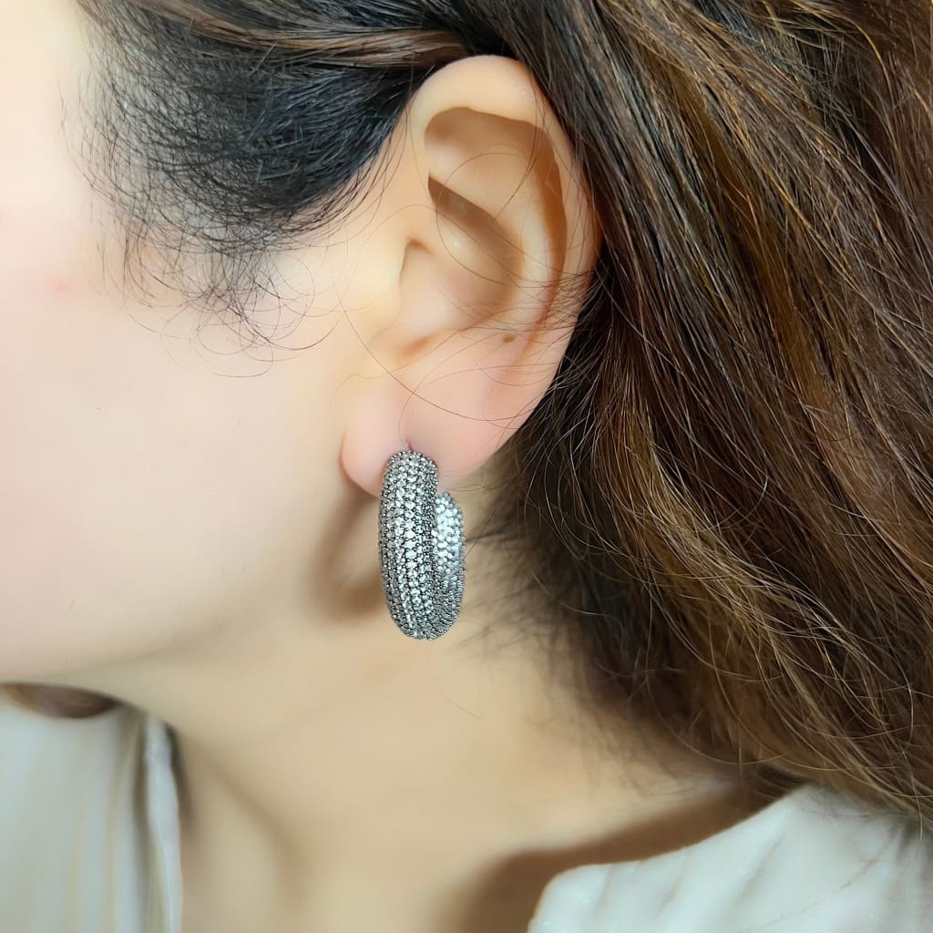 Nano Hoop Earrings Mozaati