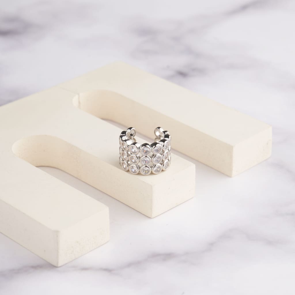 Pave Ear Cuff Mozaati