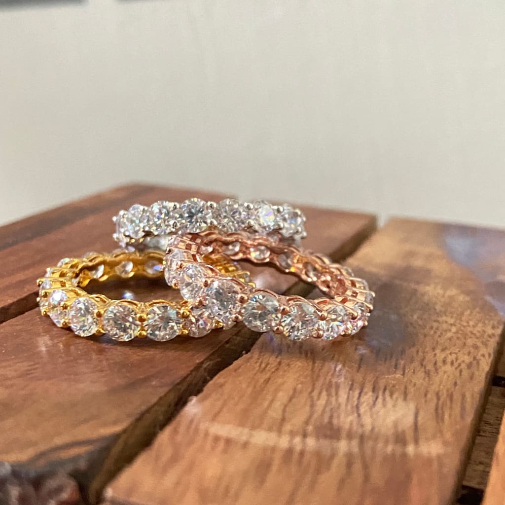 Round Eternity Ring Mozaati